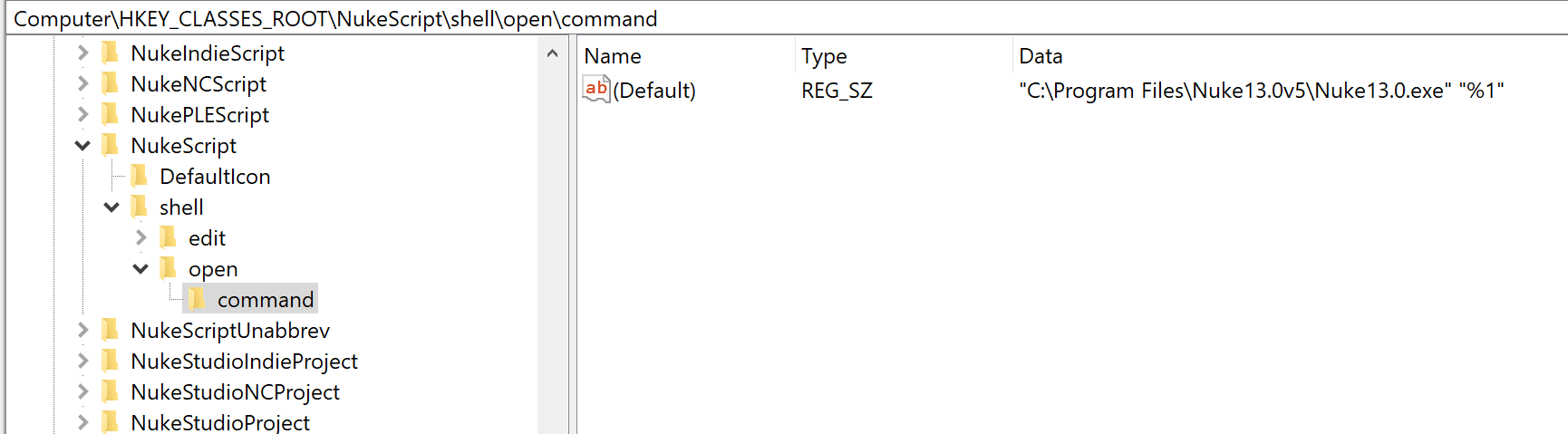 Nukeで指定のバージョンを起動する方法 – Born Digital サポート